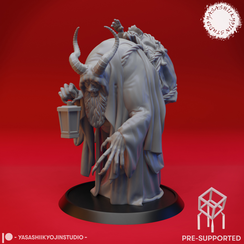 🎲 Krampus - Tabletop Miniature (Pre-Supported)・ STL File for 3D ...