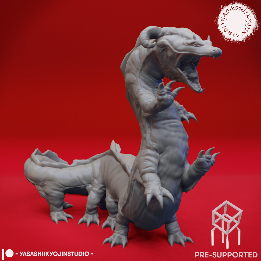 STL file Behir - Tabletop Miniature (Pre-Supported) 🎲 ・3D printable ...