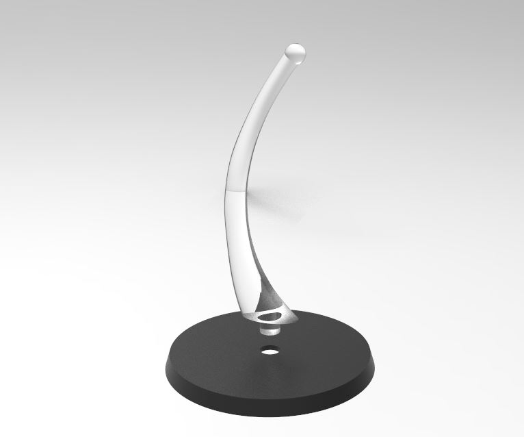 ⚔ 50mm Curved Flying Stem・Free STL File for ・Cults