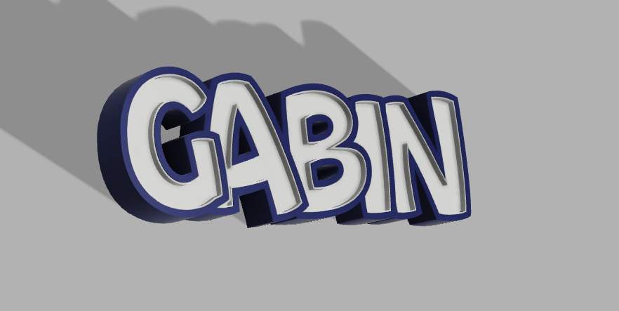 STL file GABIN 🎨 ・3D printing model to download・Cults