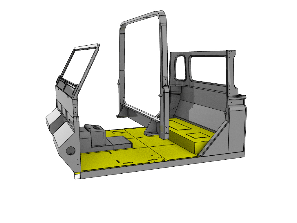 👽 Land Rover defender 130 high capacity For 1:10 rc chassis・ STL File ...