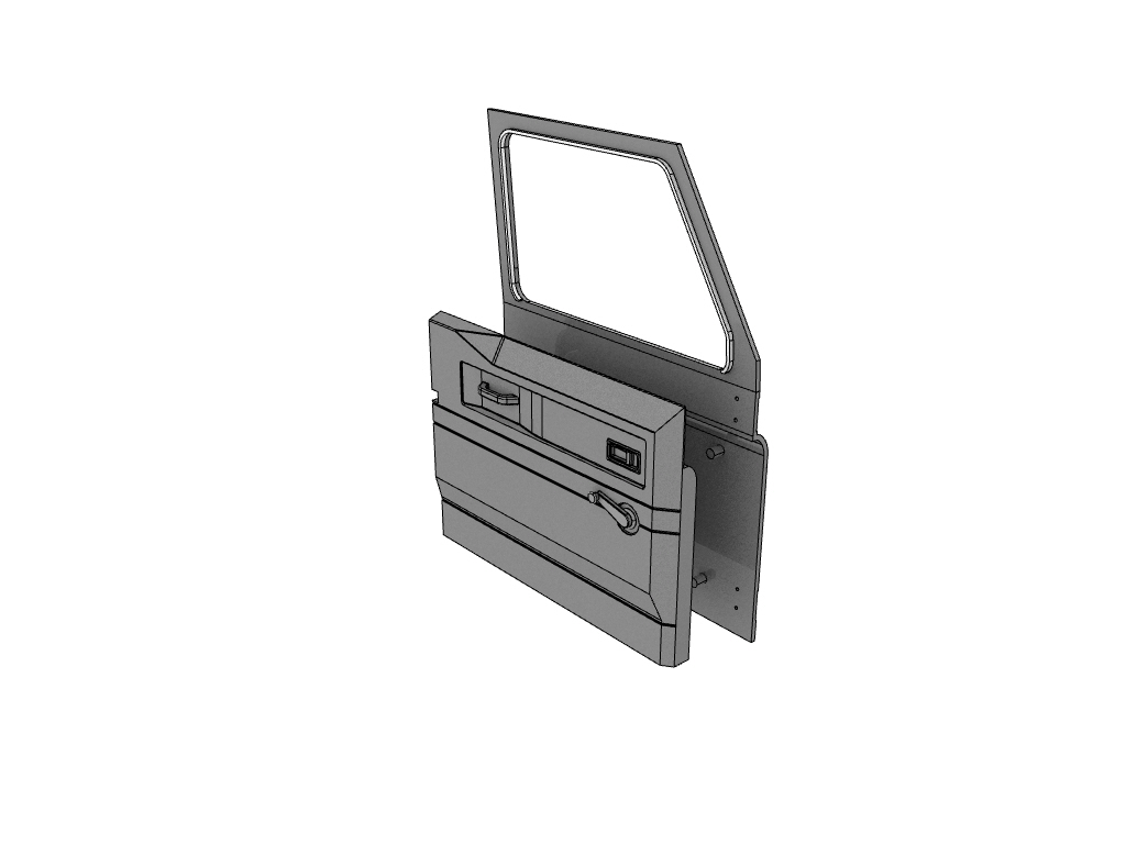 STL 文件 Land Rover defender 130 high capacity For 1:10 rc chassis 👽・可下载 ...