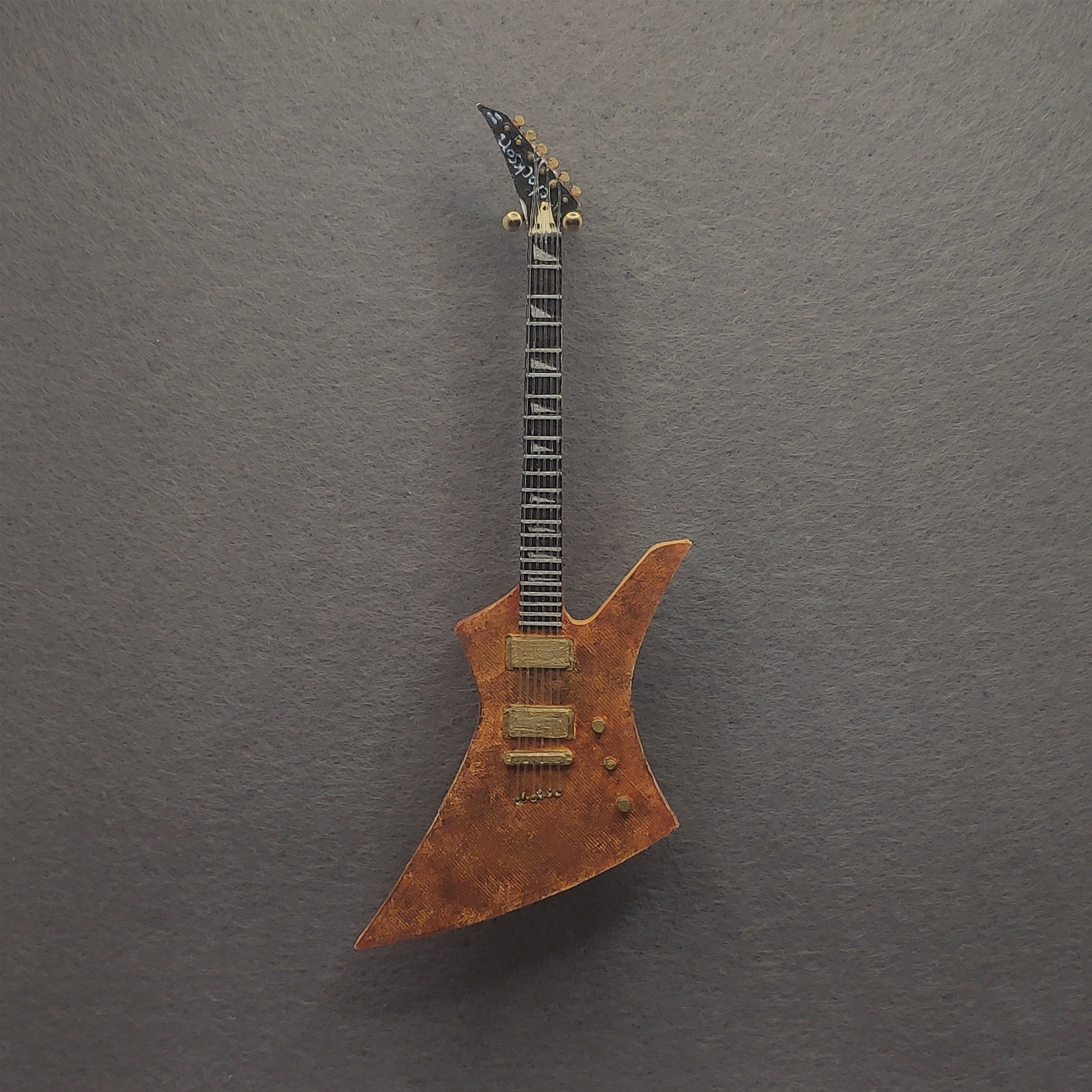 3D printing Electric guitar : Jackson Custom Shop Kelly KE2 • made with ...