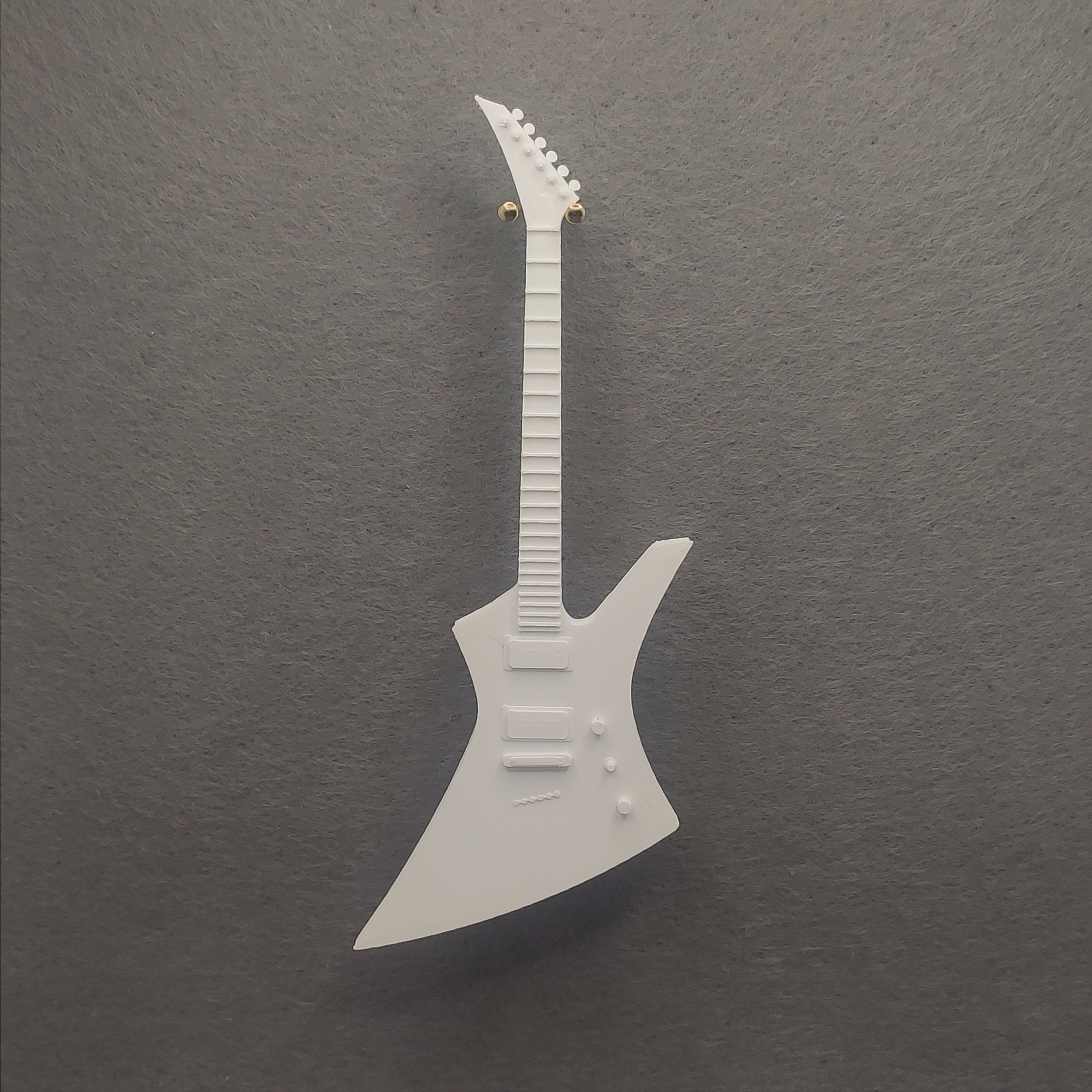 3D printing Electric guitar : Jackson Custom Shop Kelly KE2 • made with ...
