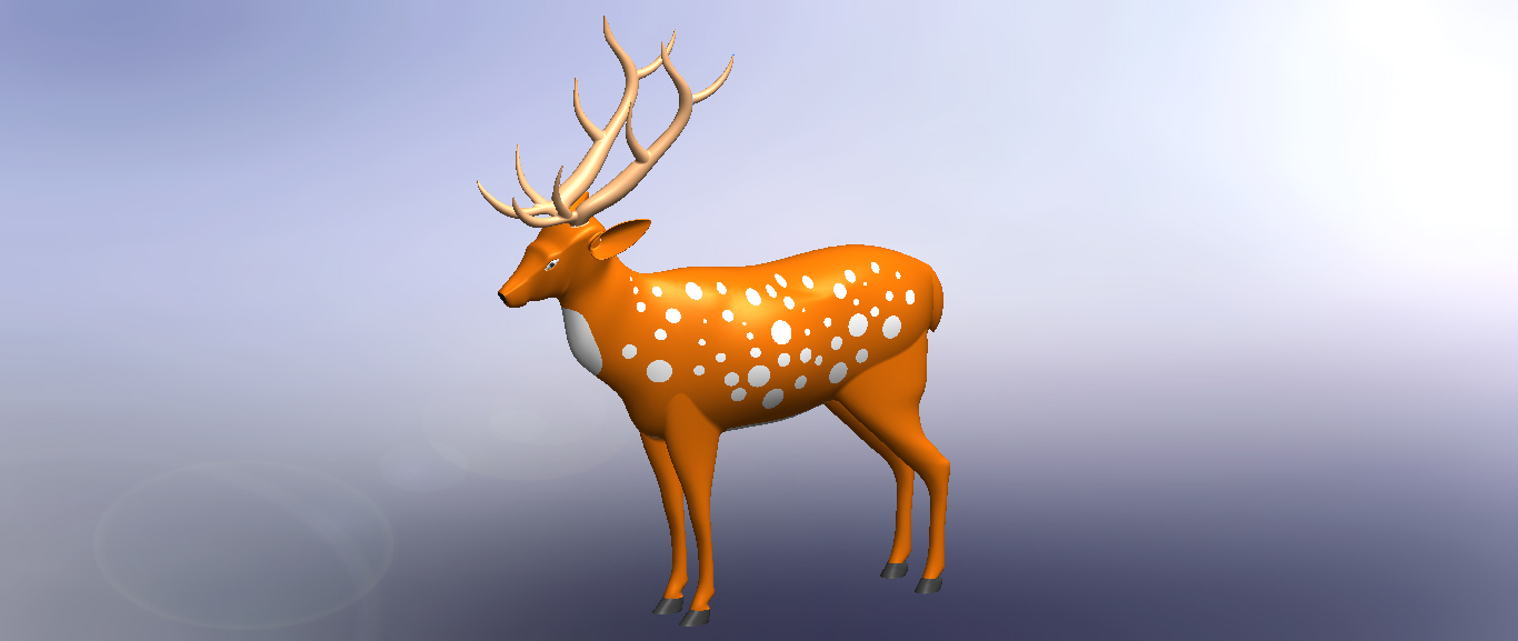 Free STL file DEER -Plastic toy 🦌 ・3D printable model to download・Cults
