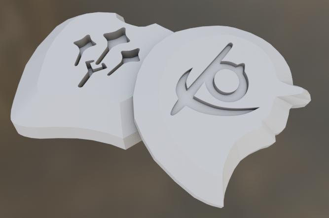 STL file Reaper & Sage job stones 🦸 ・3D print model to download・Cults