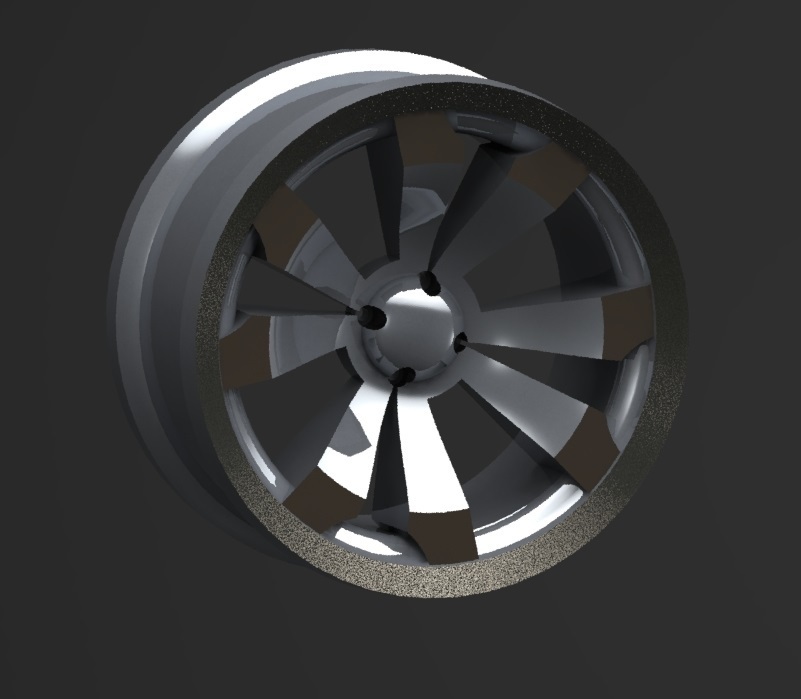 STL file Wheel 17" EI-01 🛞 ・3D print object to download・Cults