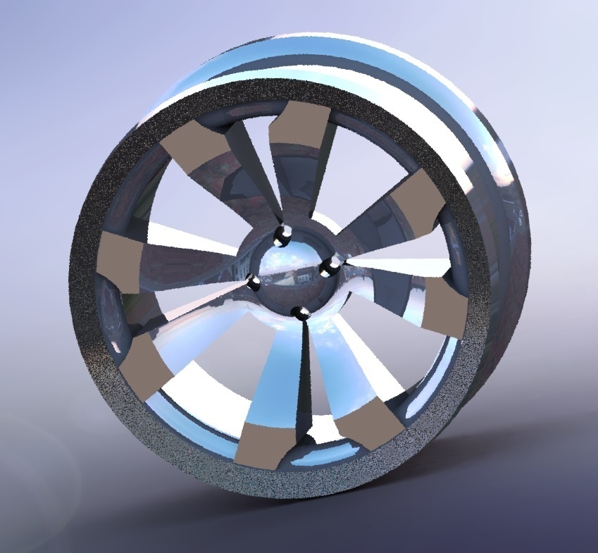 STL file Wheel 17" EI-01 🛞 ・3D print object to download・Cults