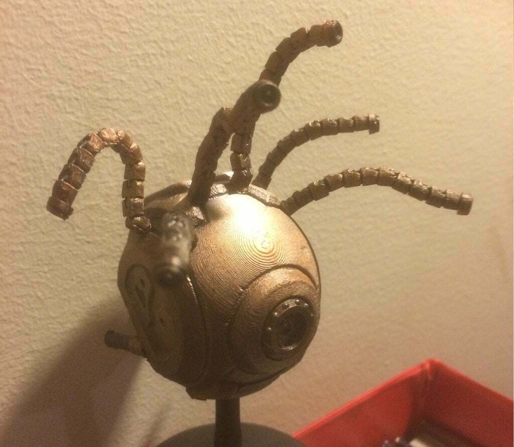 🎲 Mechanical Beholder・Free STL File for ・Cults