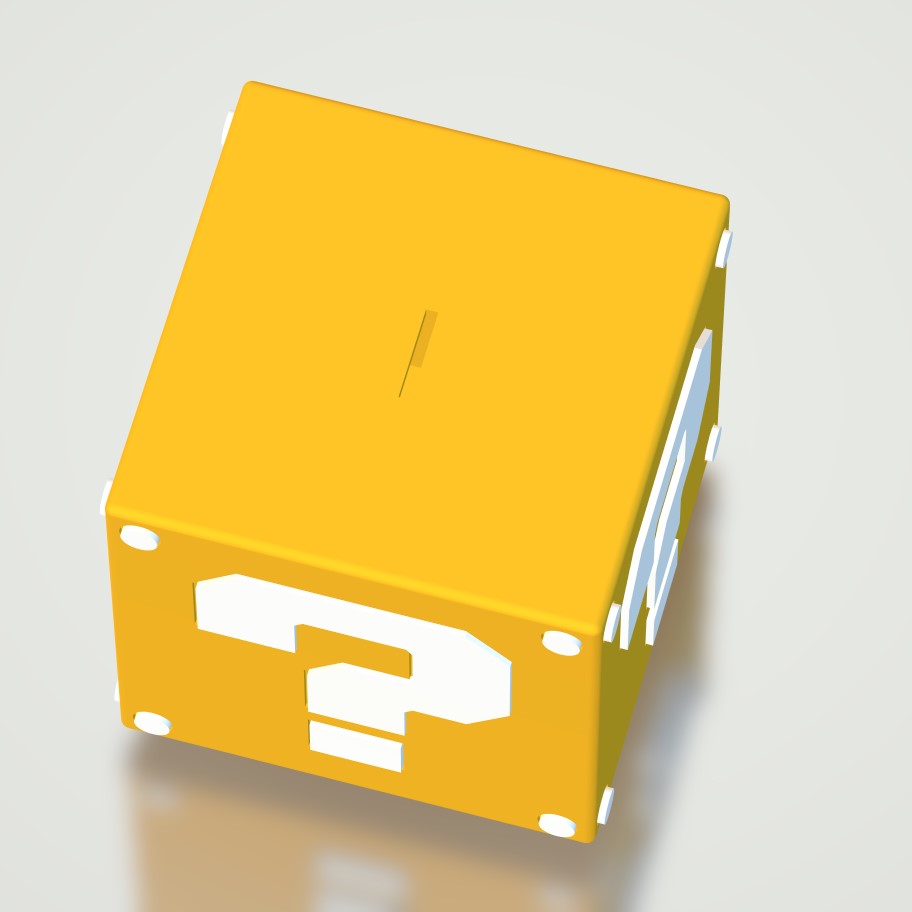 🪙 Mario Coin Bank・Free STL File for ・Cults