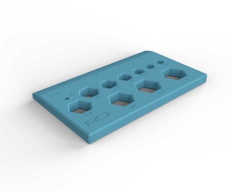 Archivo STL gratis HEXA TOOL WRENCH LLAVE INCH 🔧 ・Diseño imprimible en ...