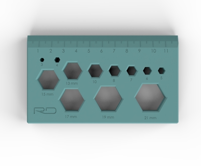 Free STL file Hexa Tool Wrench Metric Wrench 🔧 ・3D printable model to ...