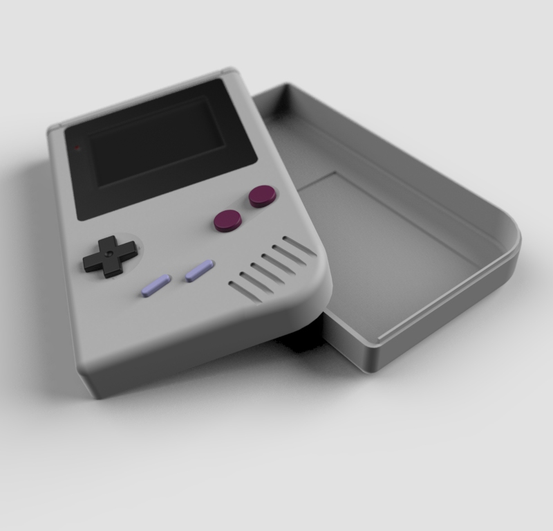 Archivo STL Gameboy Box 📦 ・Diseño imprimible en 3D para descargar・Cults