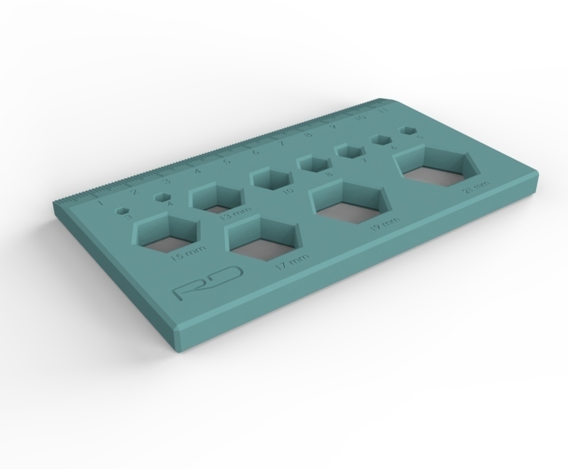 Free STL file Hexa Tool Wrench Metric Wrench 🔧 ・3D printable model to ...