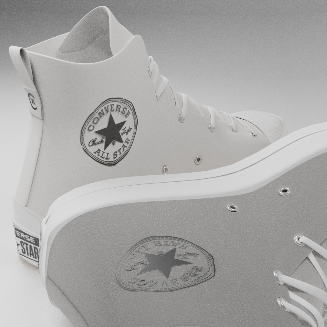 3D file Converse All star Sneakers ⭐ ・3D printing template to download ...