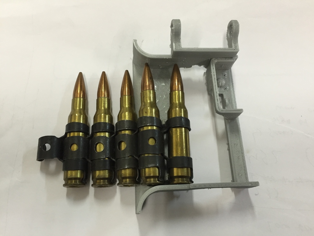 🔫 7.62mm feed tray for ARES Airsoft M249・Free 3D File for ・Cults