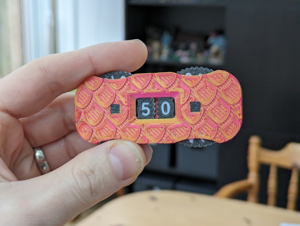 🧑‍⚕️ Health / Life / Stat Tracker Wheels, no support print, for board ...