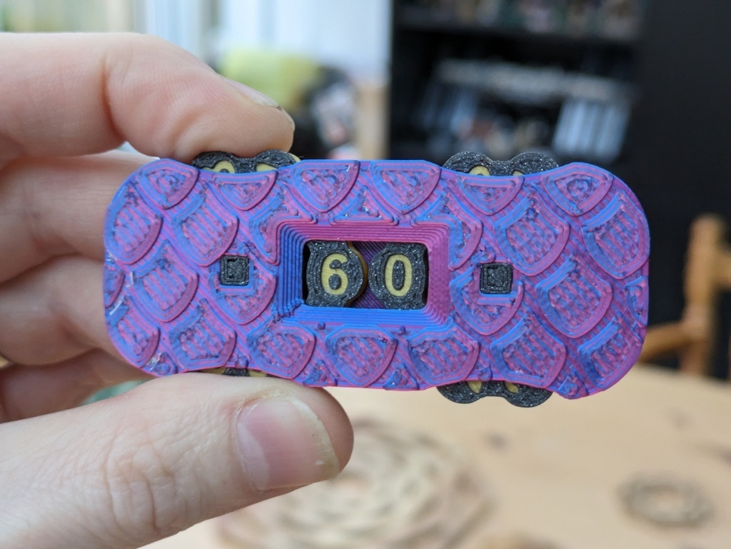 🧑‍⚕️ Health / Life / Stat Tracker Wheels, no support print, for board ...