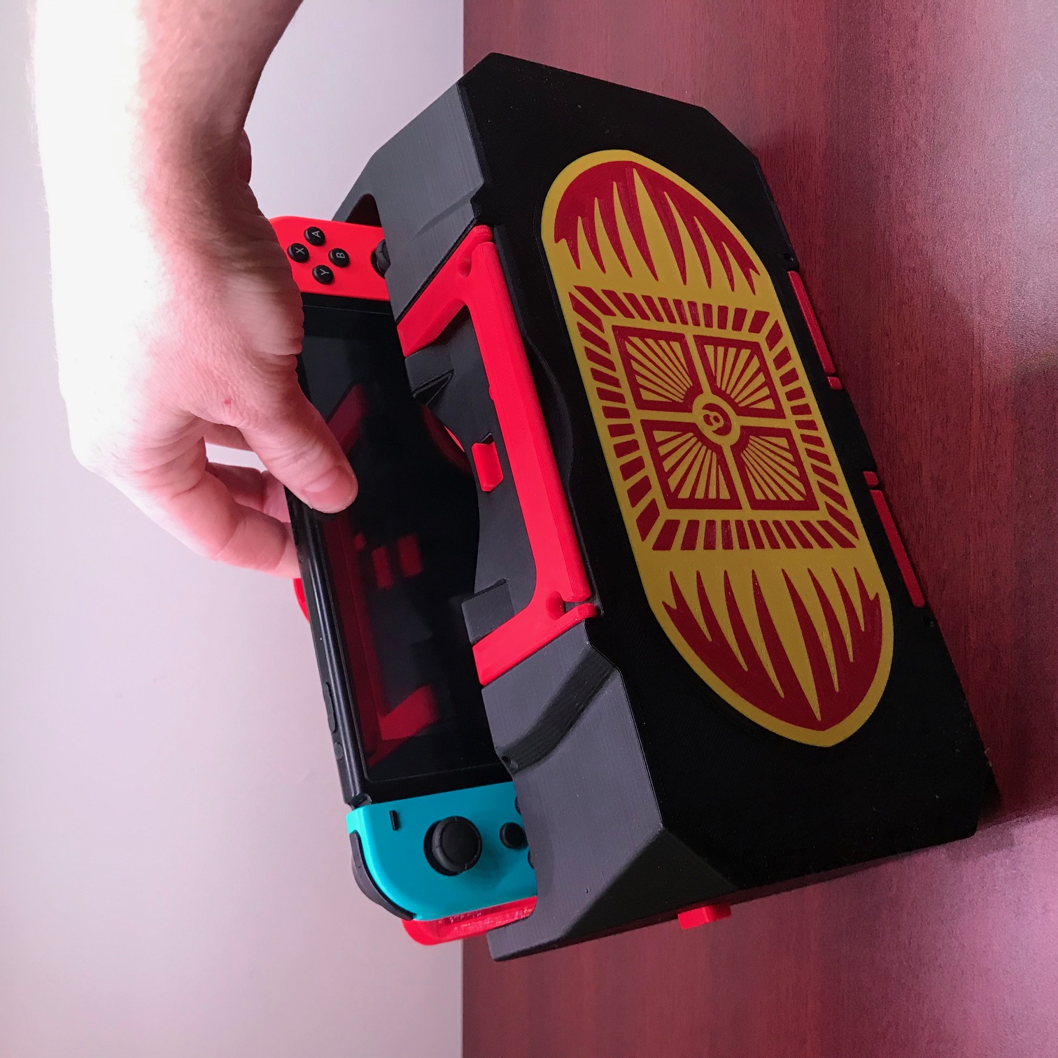 Free STL file Nintendo Switch Docking Case MKII 🎵・Template to download ...