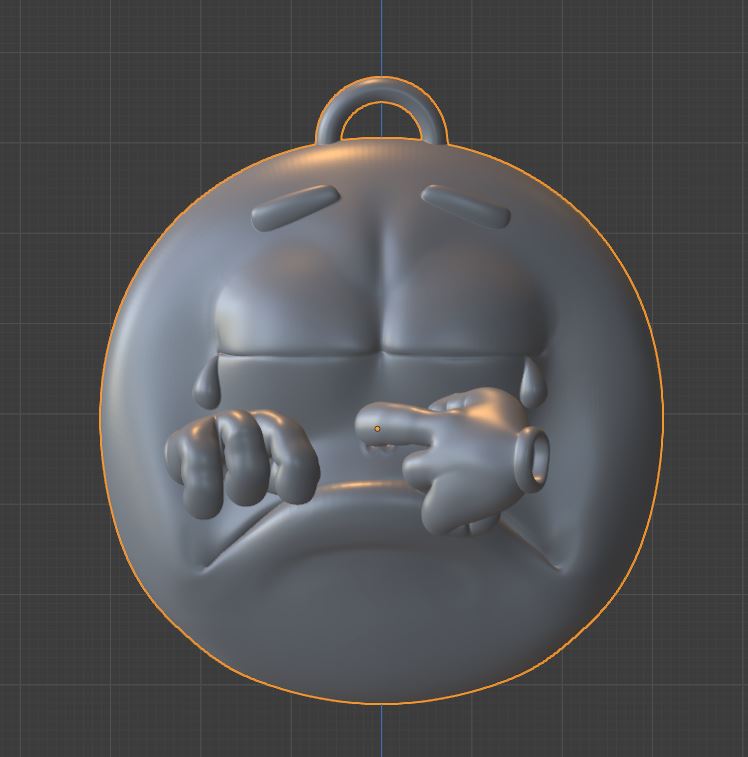 Free 3D file keychains_cry 👫・3D printer design to download・Cults