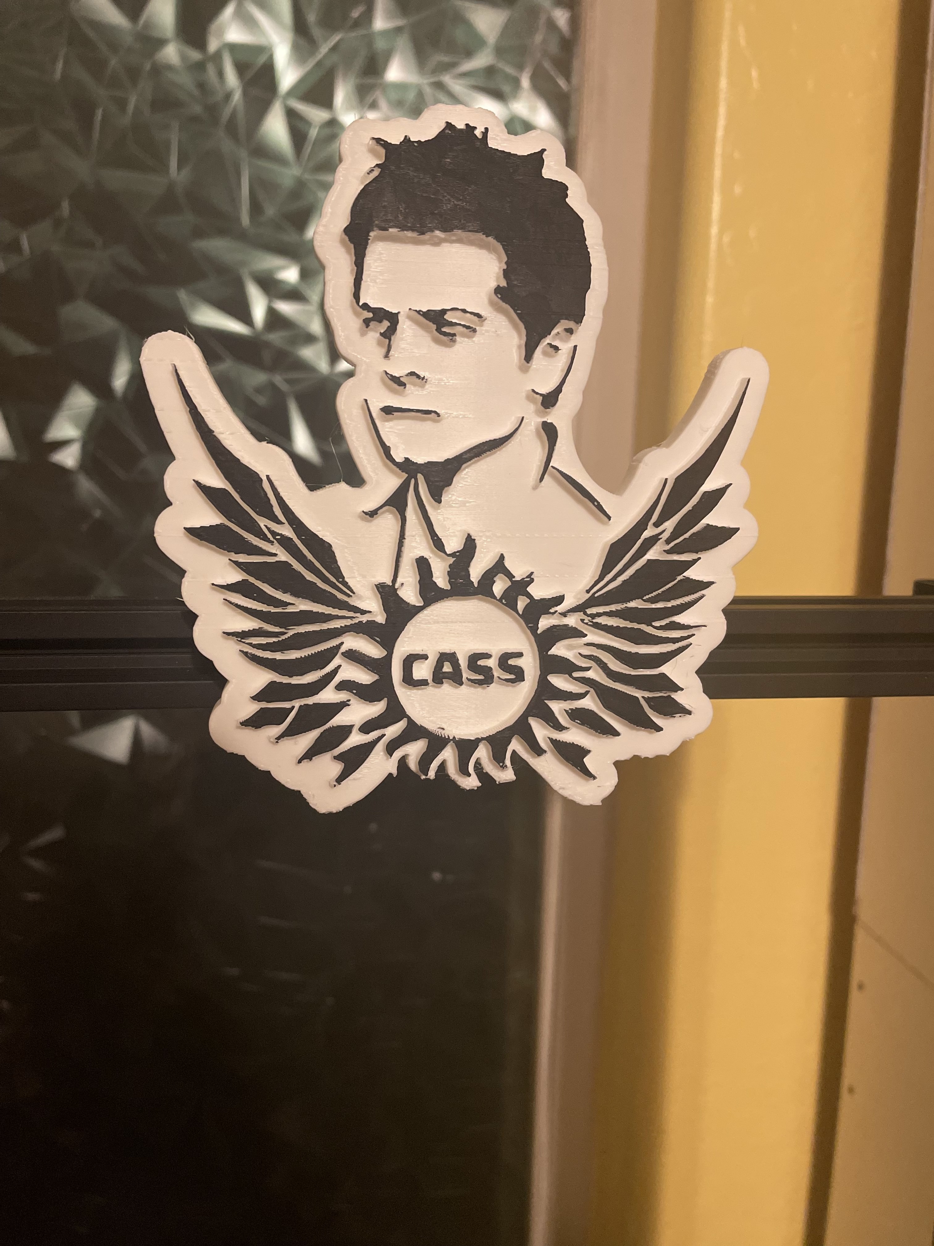 🖨️ Supernatural 3D Printer Name Plates・Free STL File for ・Cults