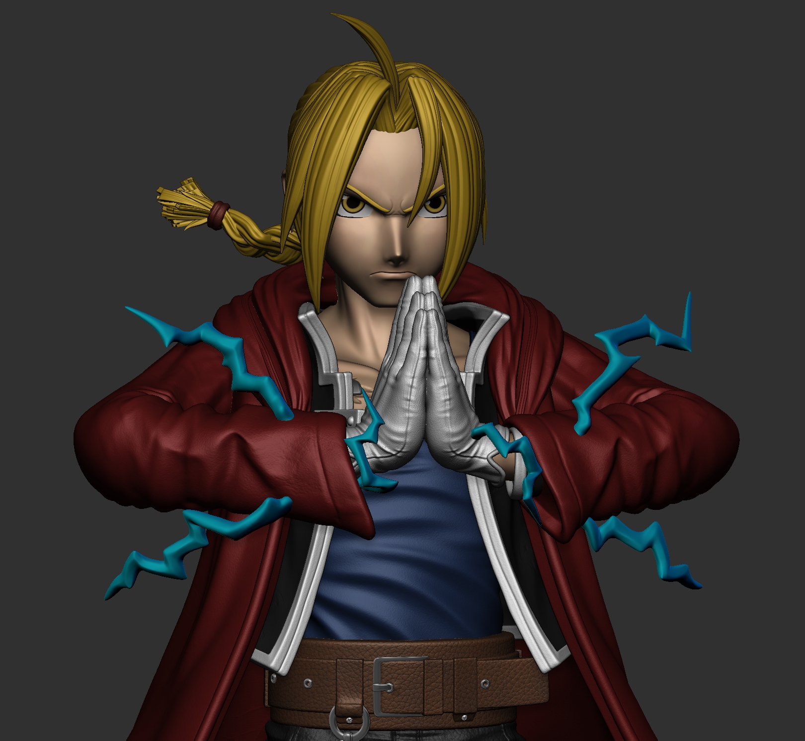 STL file Edward - Fullmetal Alchemist 🐎 ・3D print design to download・Cults