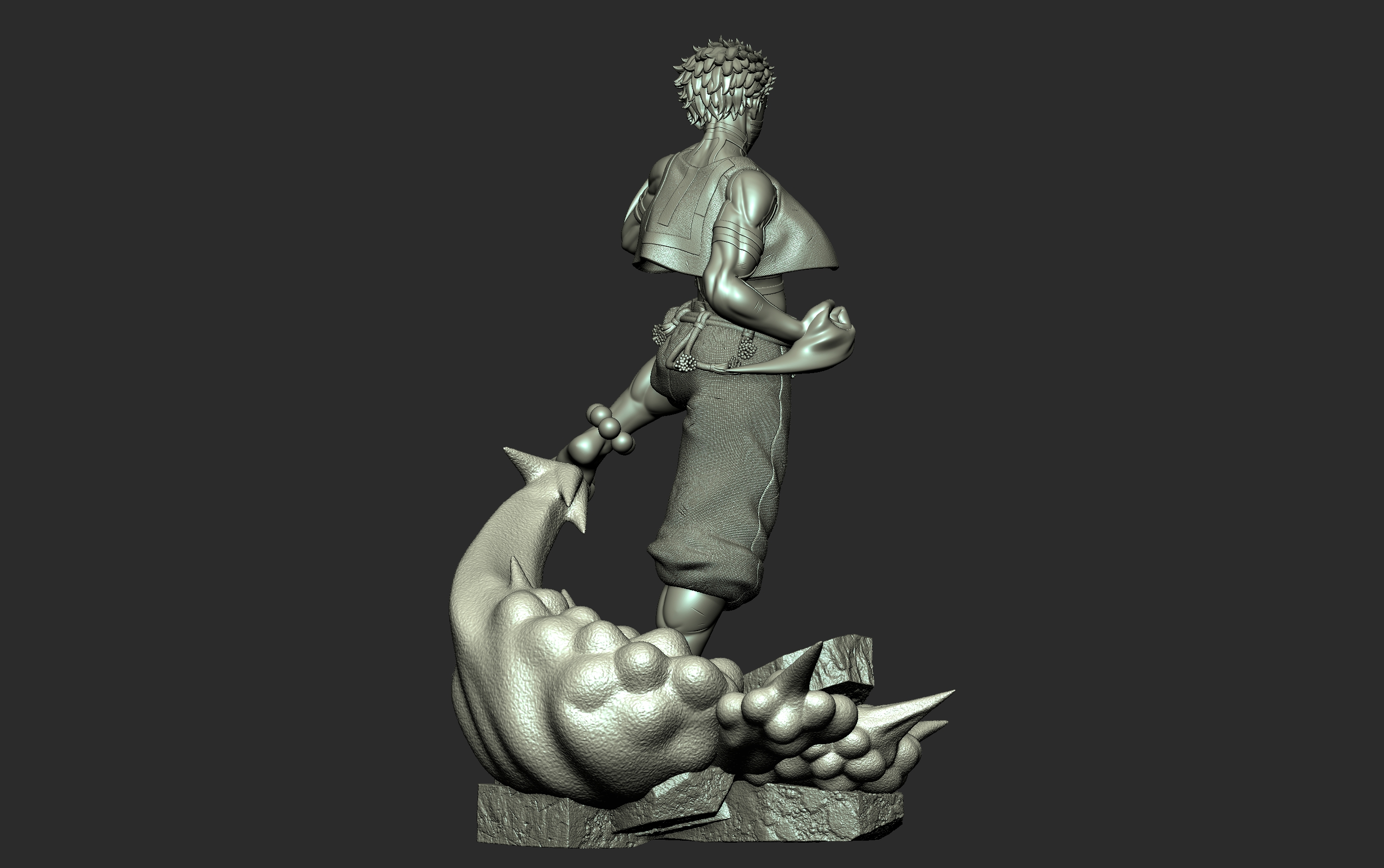 STL file Akaza - demon slayer 💬 ・3D print design to download・Cults