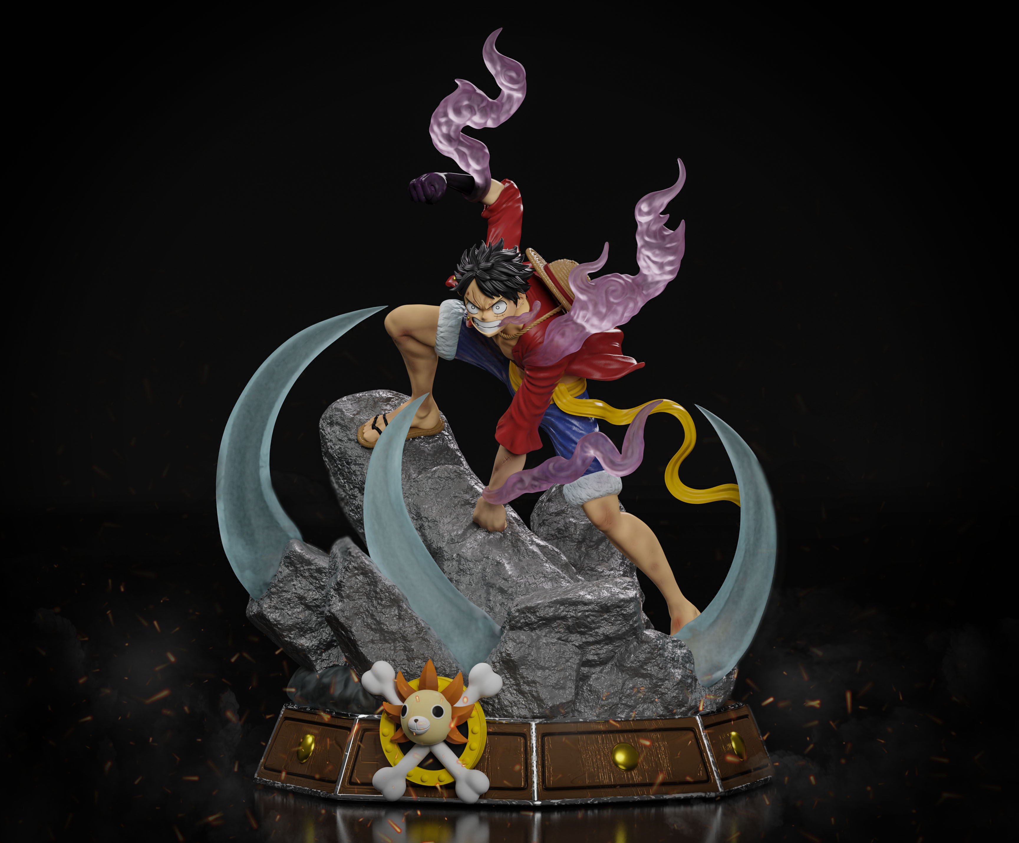 STL file Luffy- one piece 💬 ・3D print object to download・Cults