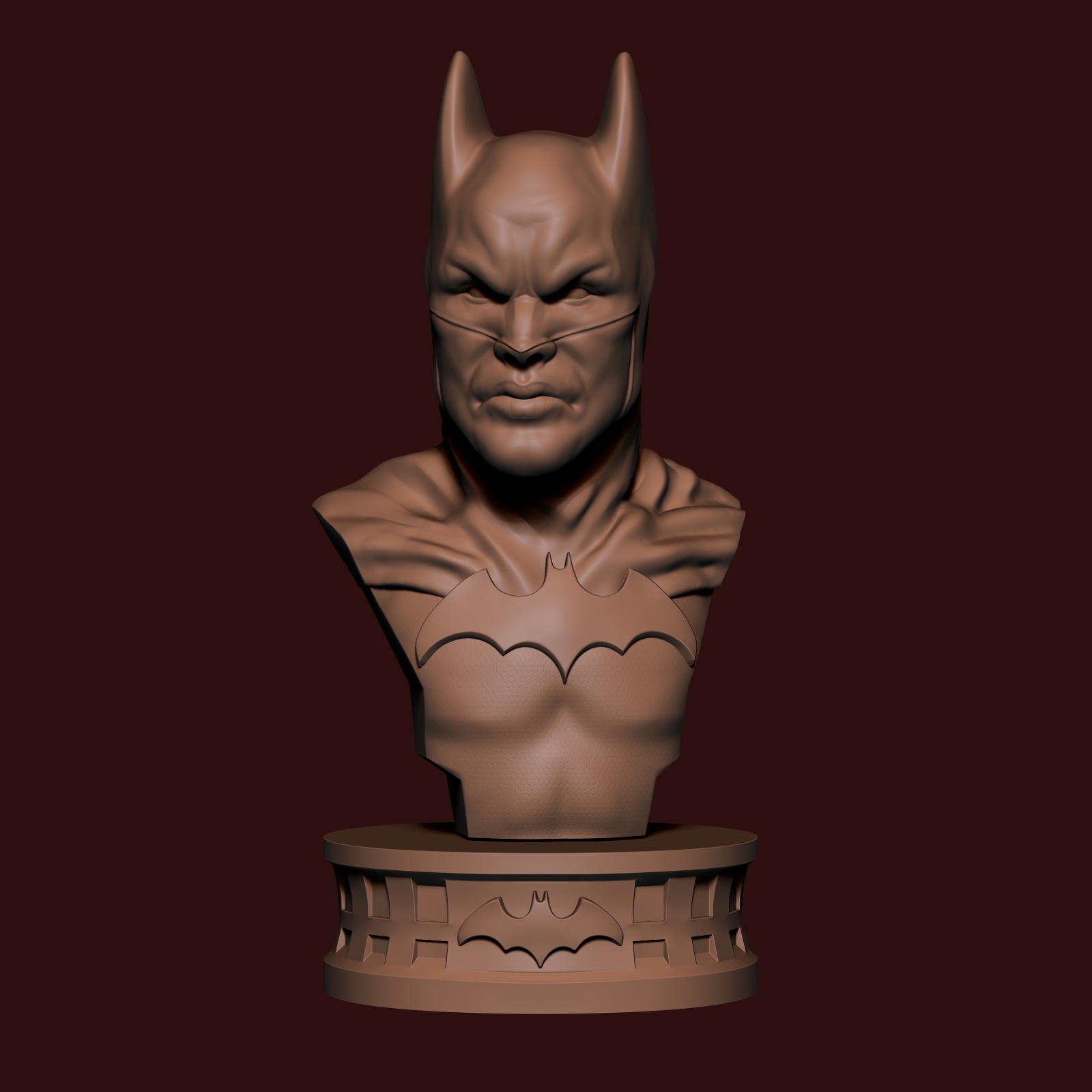 Free STL file Batman bust 👤 ・3D printing model to download・Cults