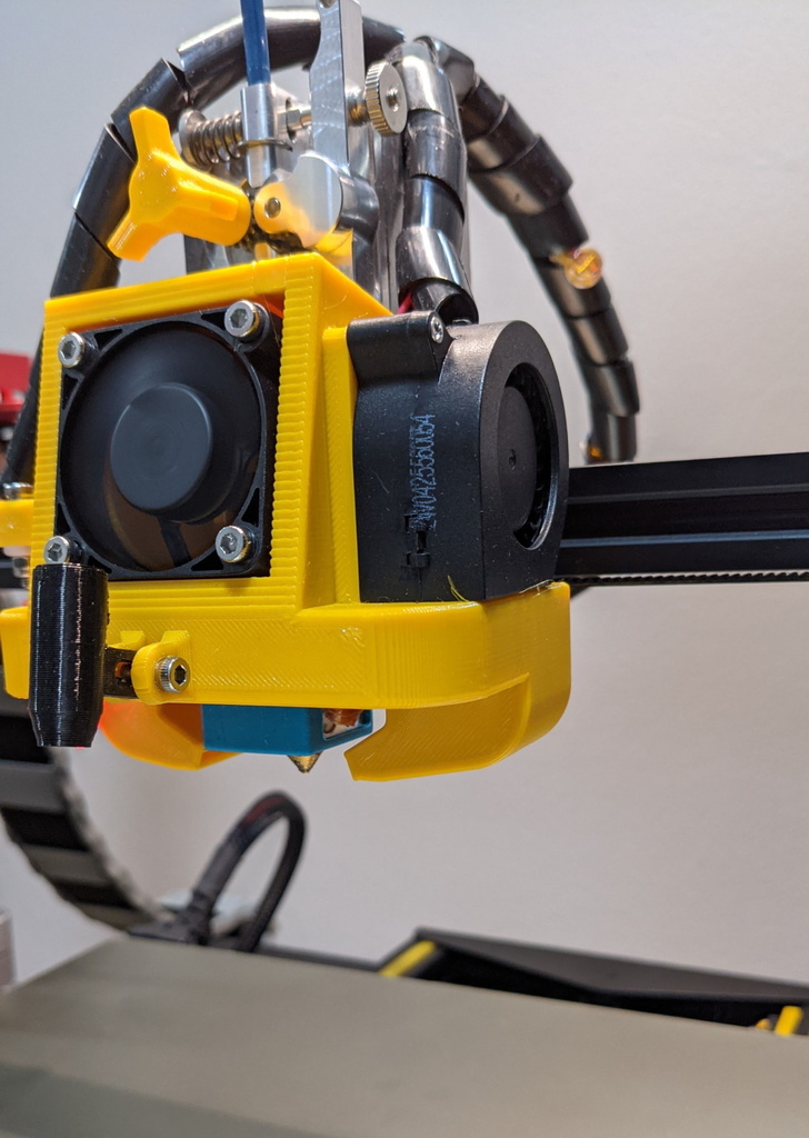 🧞‍♂️ MicroSwiss Direct Drive CR10S Pro V2 Fan Shroud - PROPER FIT・Free STL File for ・Cults