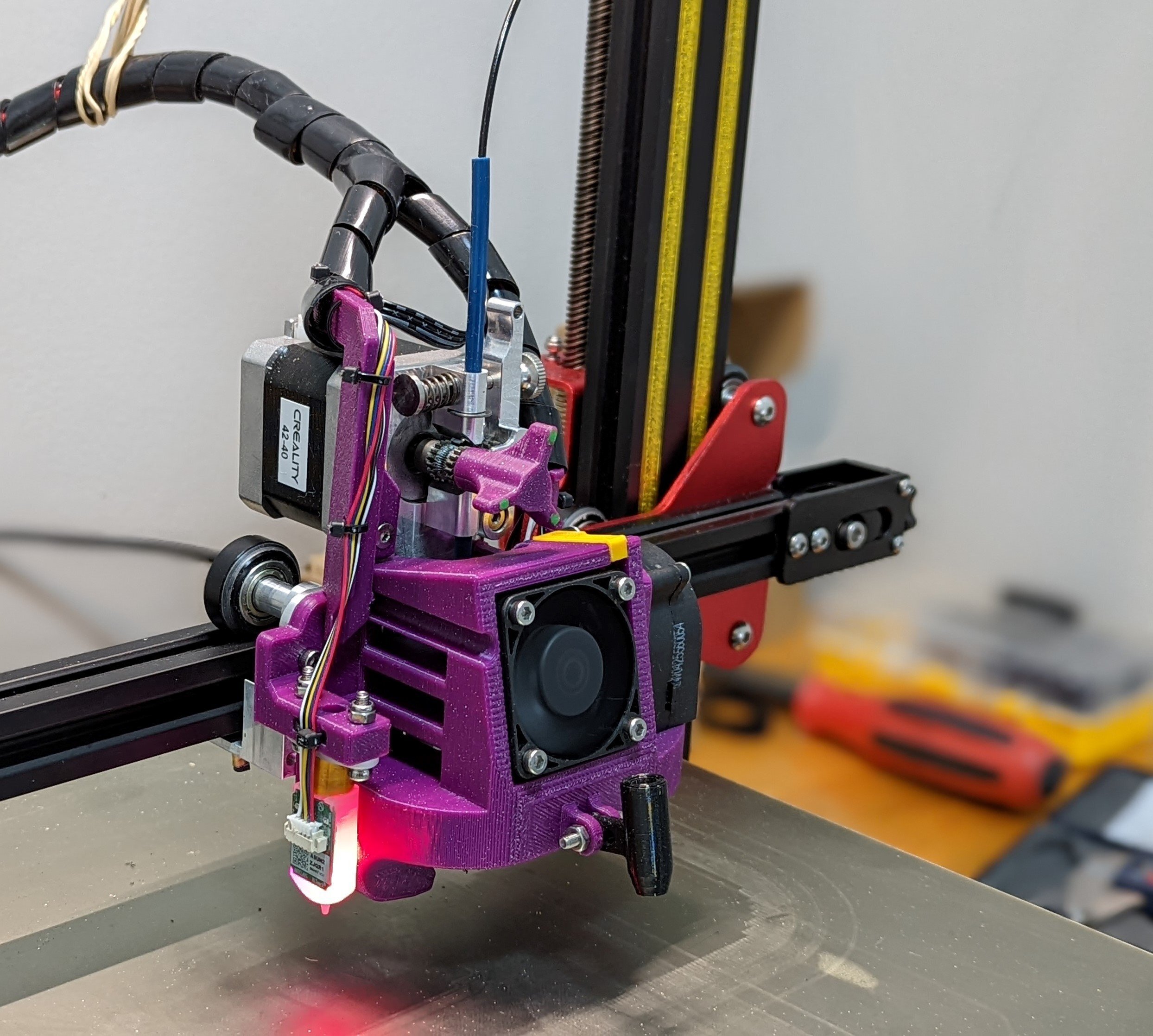 3D printing MicroSwiss Direct Drive CR10S Pro V2 Fan Shroud - PROPER FIT・Cults