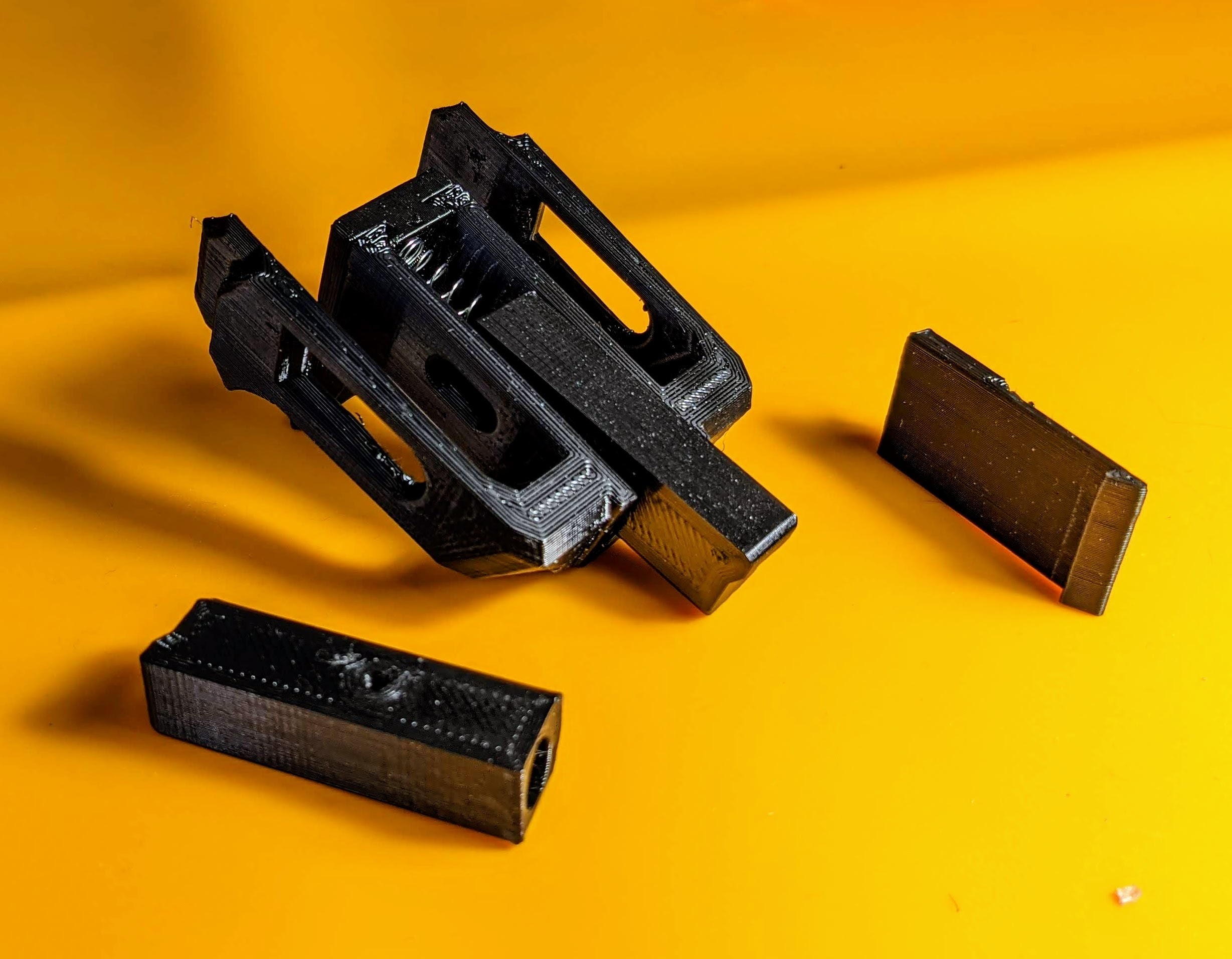 3D printing Nerf Gecko Mag Release Slide - BallPoint Fix・Cults