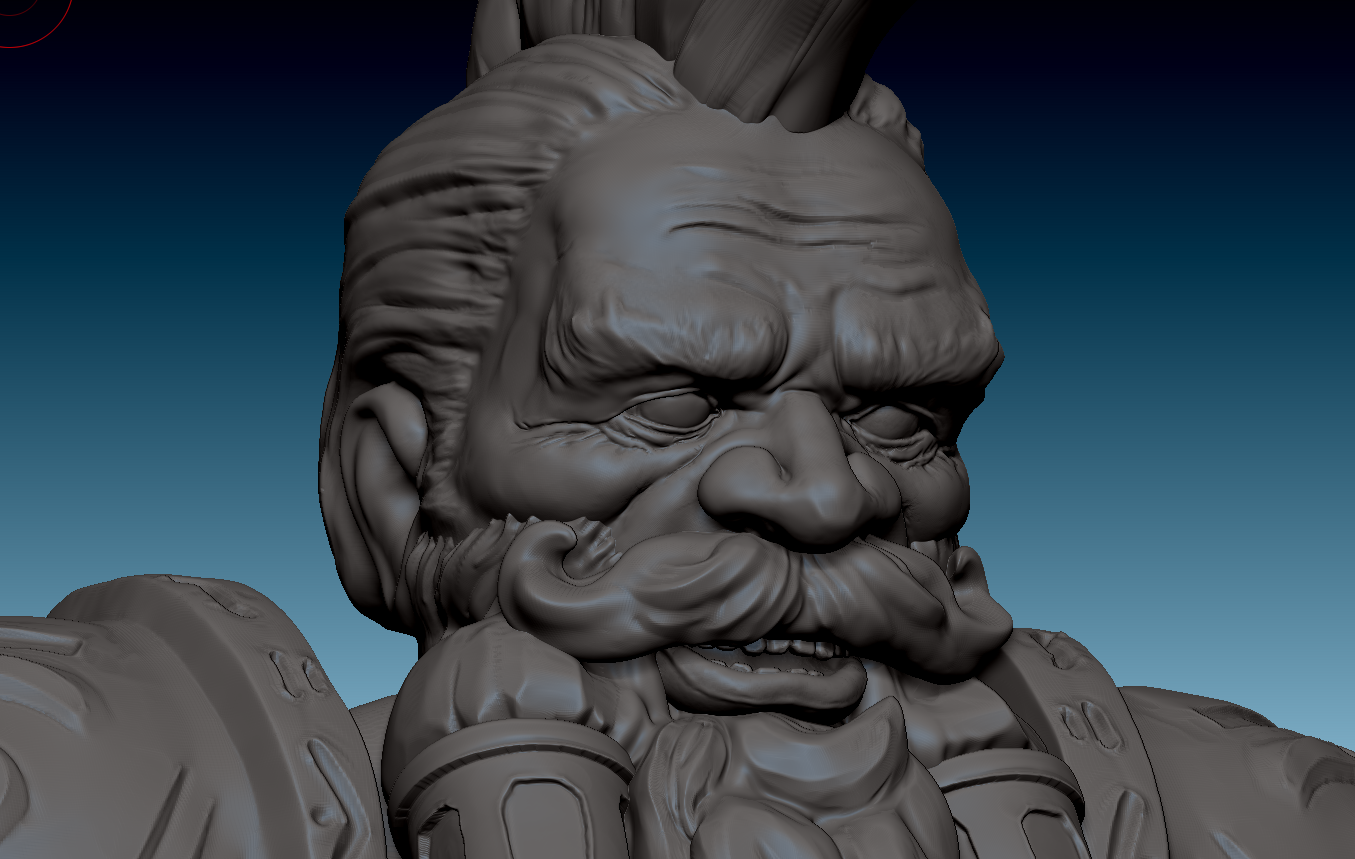 STL file Dwarf Bust 👤 ・Template to download and 3D print・Cults