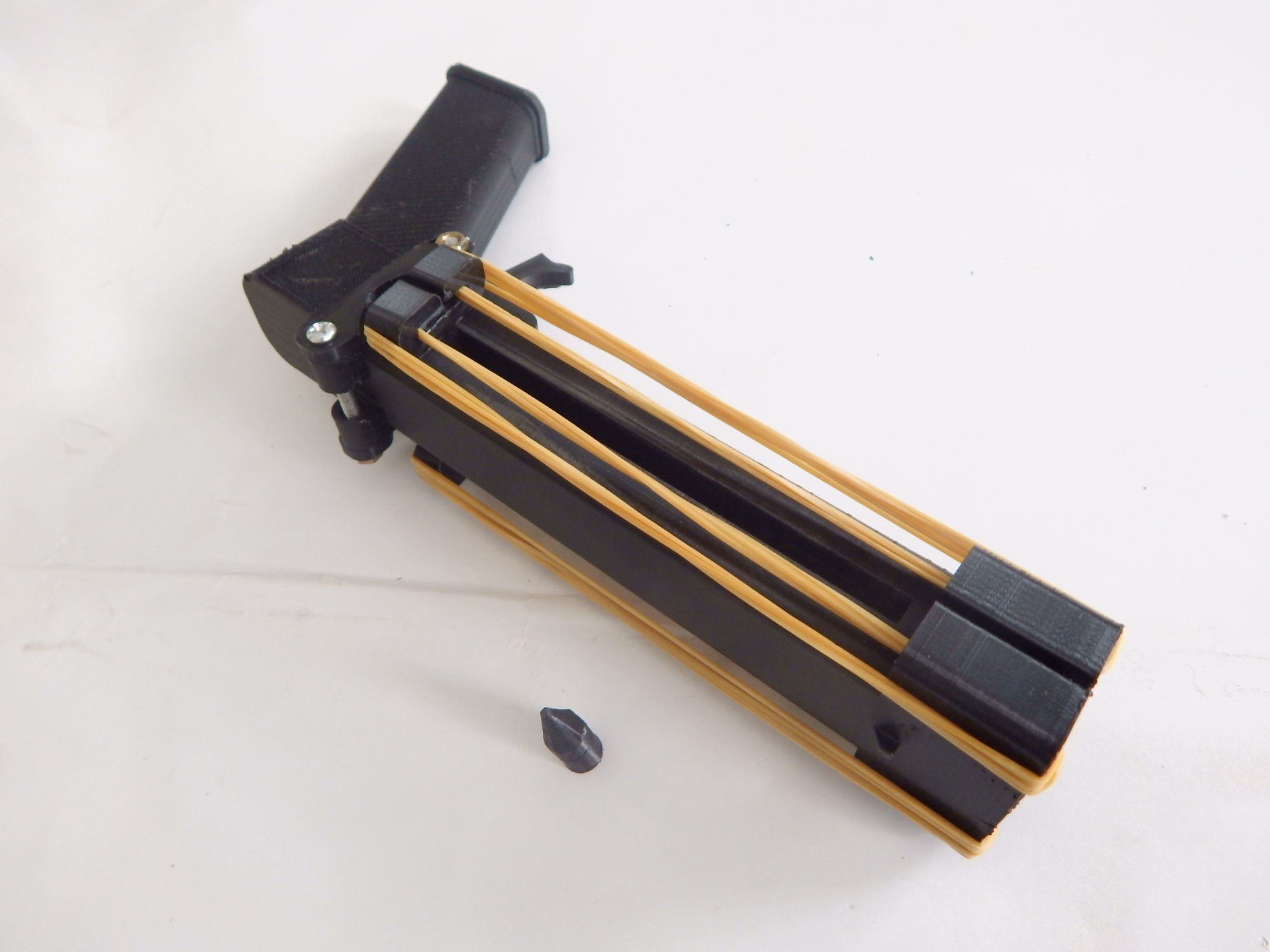 STL file SLINGSHOT GUN 🔫・3D printable model to download・Cults