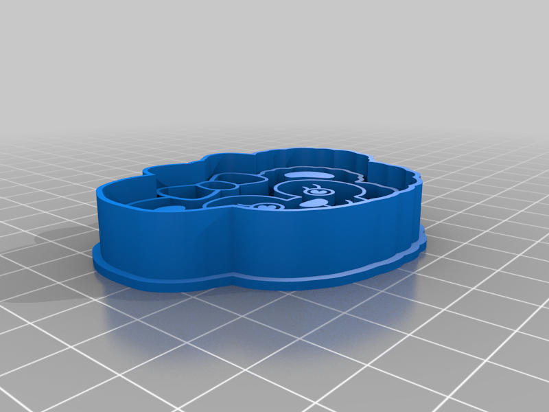 Free STL file DUFFY AND FRIENDS - Shellie May BEAR COOKIE CUTTER STAMP ...