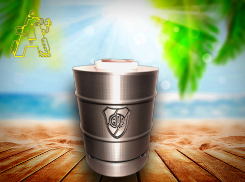 STL file BEER KEG CAN COOLER CAN DRINK 1/2 LITER 🍺 ・3D printer model to ...