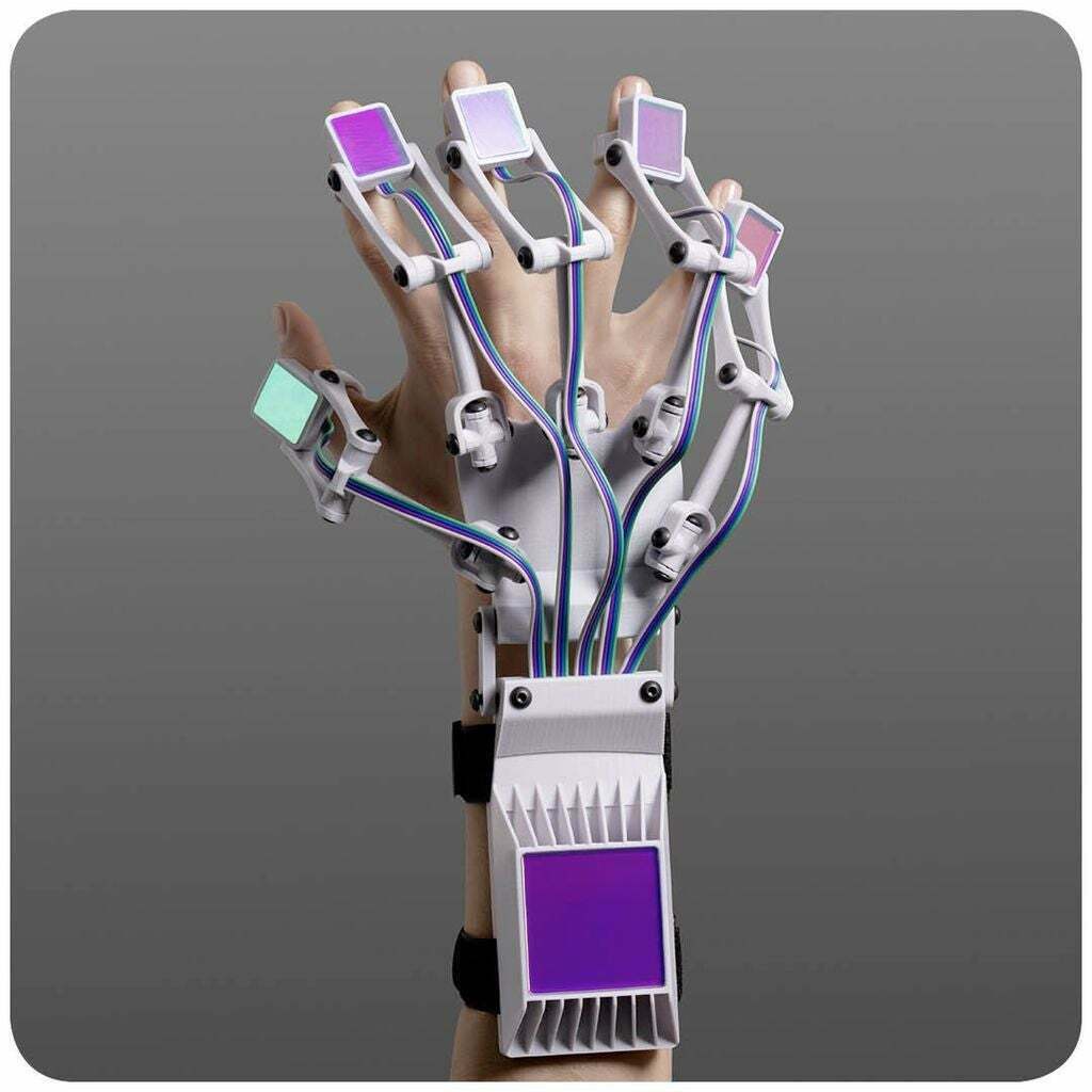 🧤 Exoskeleton Cyborg Glove・Free STL File for 3D printing and CNC ...