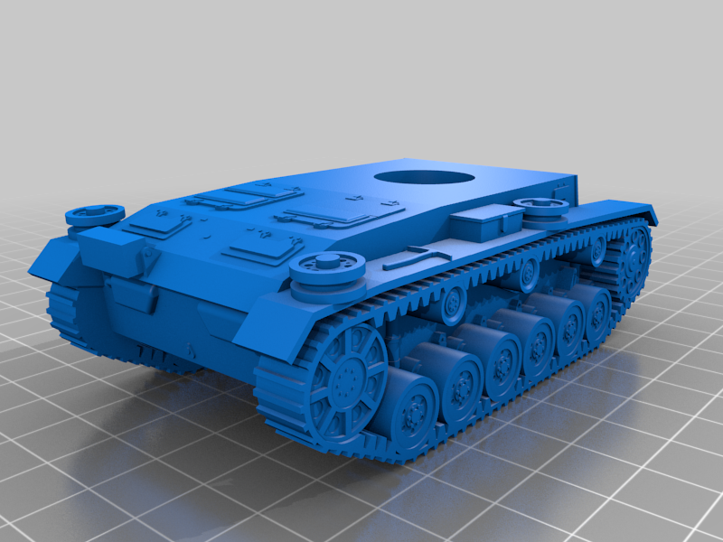 Archivo 3D gratuito primer tanque Panzer III 🎲 ・Design para impresora ...