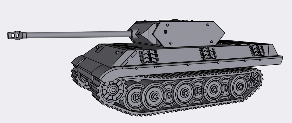 🪖 Panther replacement M10 tank・Free 3D File for ・Cults