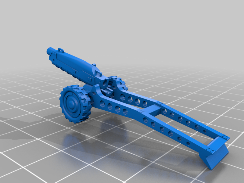🔫 M1 pack howitzer・Free 3D File for ・Cults
