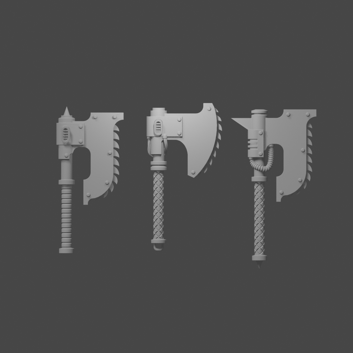 🎲 CHAINAXE...VROOOOOM・Free STL File for ・Cults
