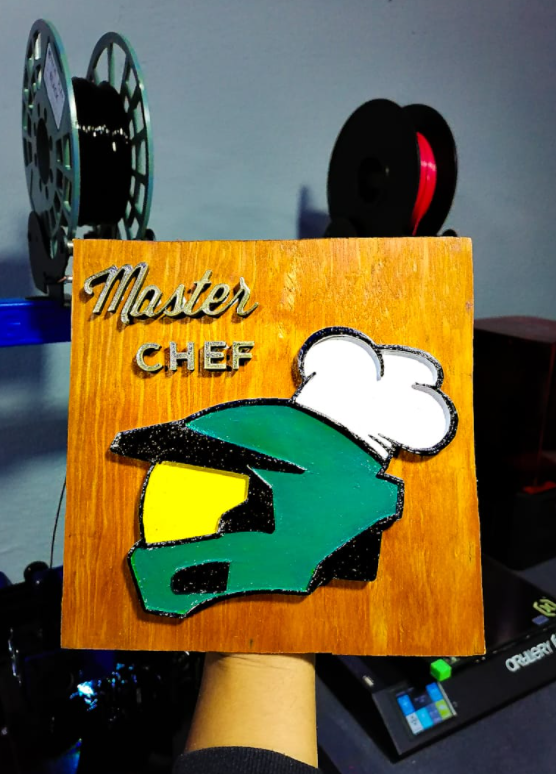 Archivo STL MASTERCHEF (CARTEL) 🎮 ・Modelo para descargar y imprimir en ...