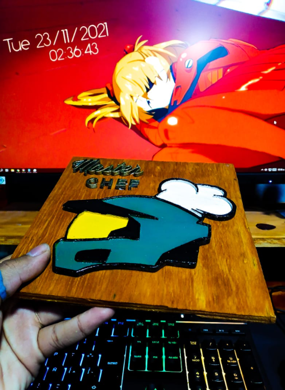 Archivo STL MASTERCHEF (CARTEL) 🎮 ・Modelo para descargar y imprimir en ...