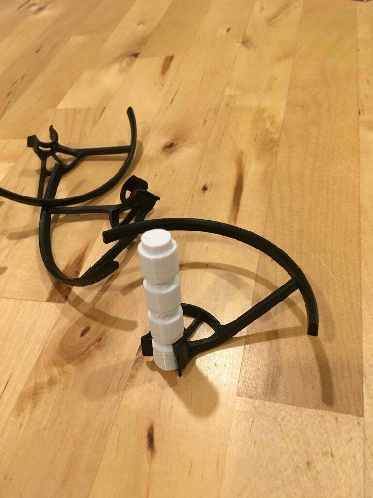 Free STL file Ryze Tello Prop Guard Holder 💂 ・3D printer design to ...