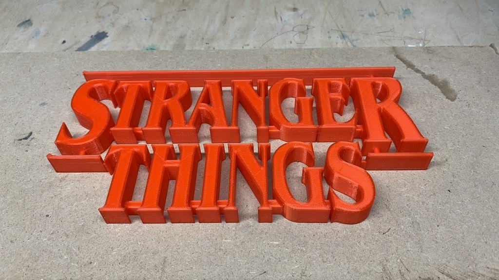Free STL file Stranger Things frame with lights 🖼️ ・3D printable model ...