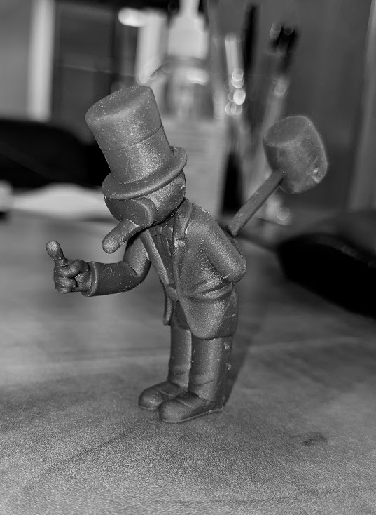 👨 Little Man - Western Exterminator/Van Halen・Free 3D File for ・Cults