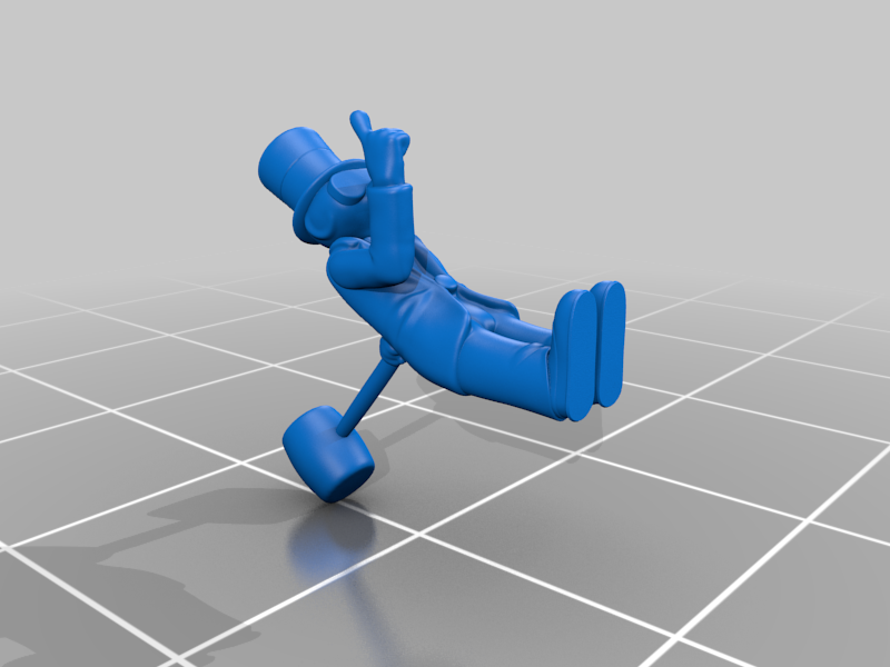 👨 Little Man - Western Exterminator/Van Halen・Free 3D File for ・Cults