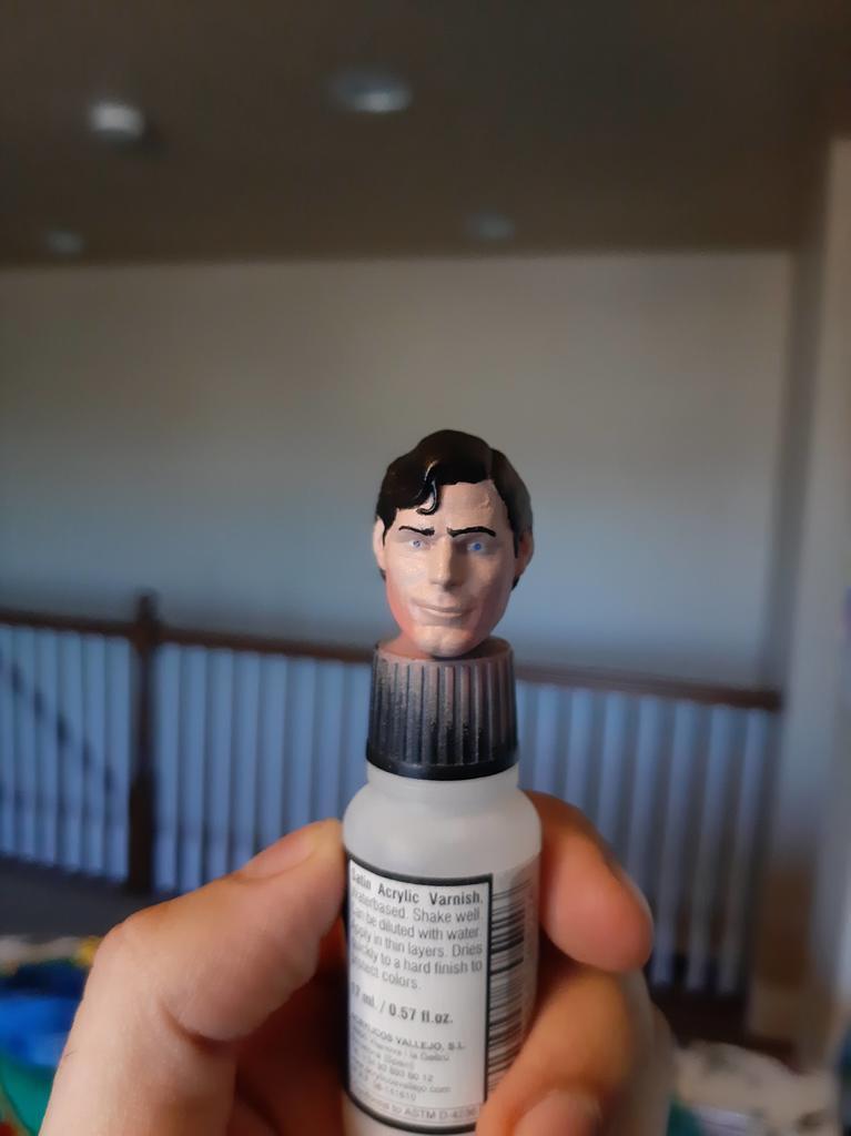 🦸‍♂️ Christopher Reeves smile/smug Head for Mcfarlane dc multiverse ...