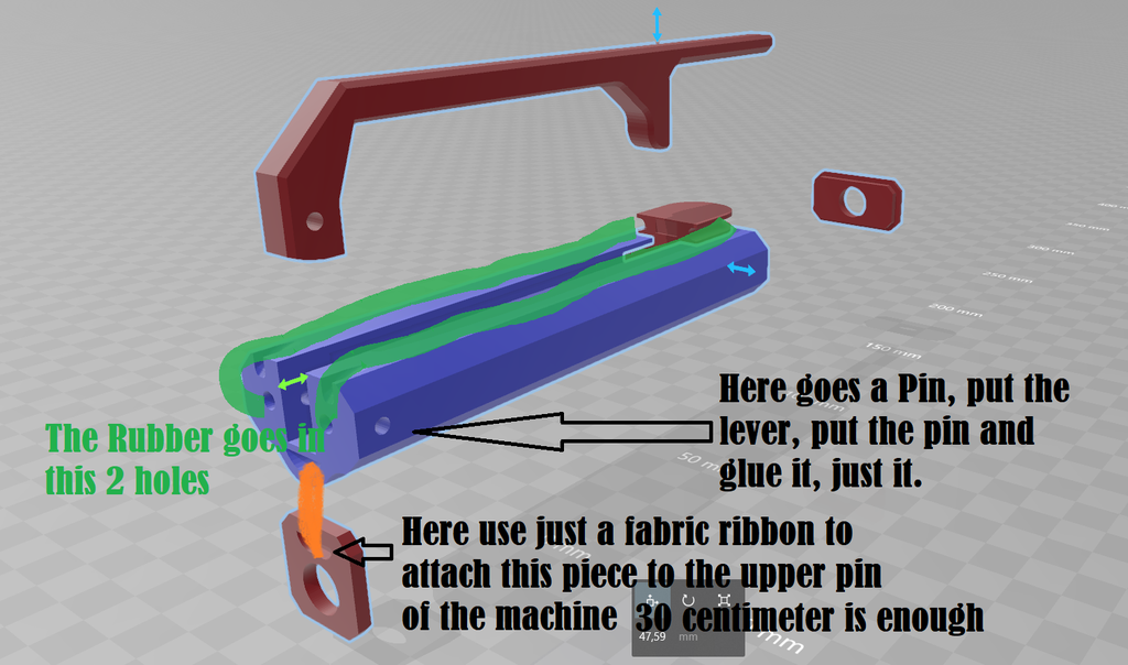 🧷 Gym sling shot Pin for dropset・Free 3D File for ・Cults