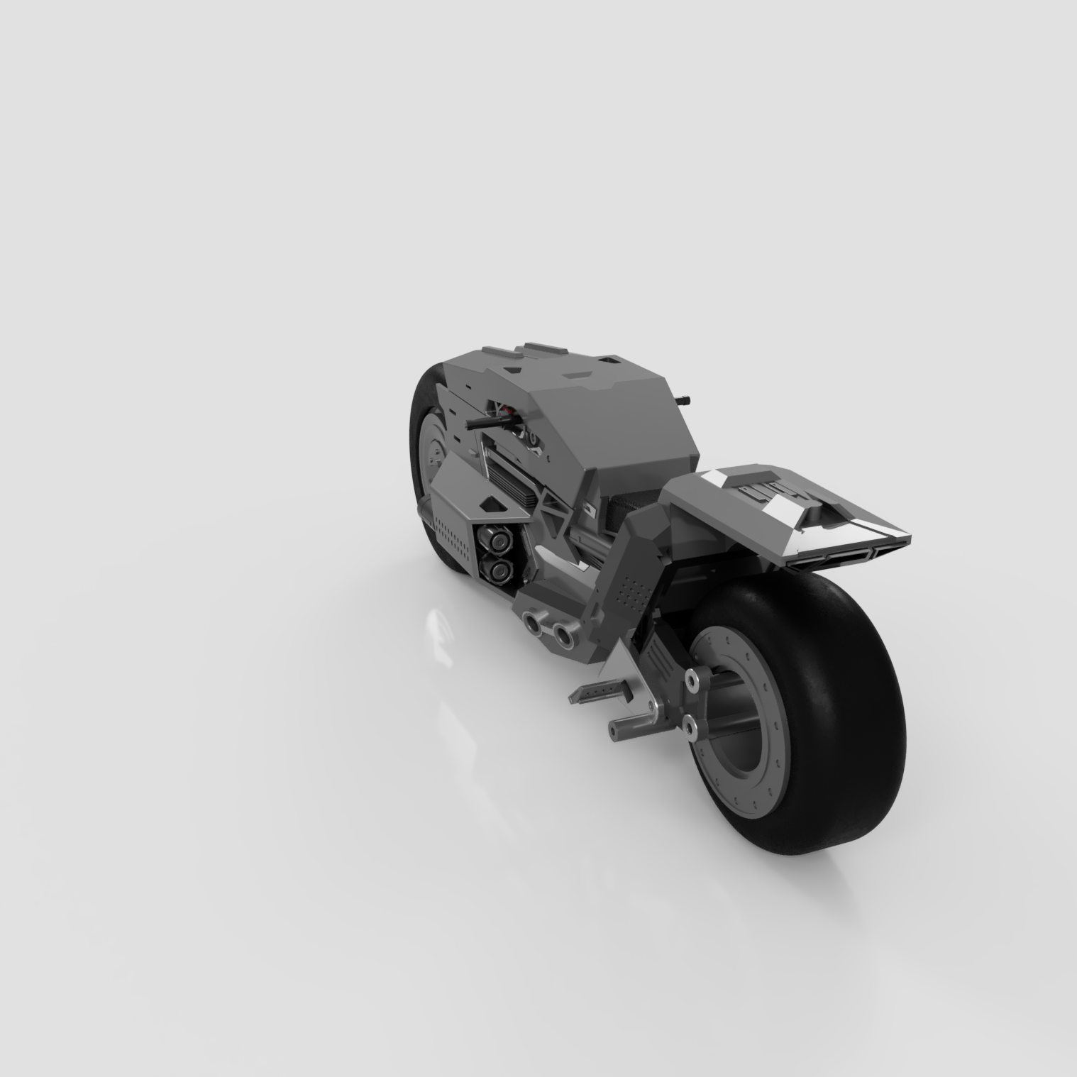 1/10- BATPOD / BATBLADE🦇 -THE FLASH⚡2022・ STL File for ・Cults